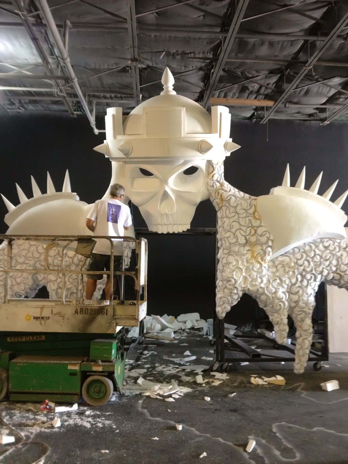 Wrestlemania HHH Skull – Propmaster – Miami