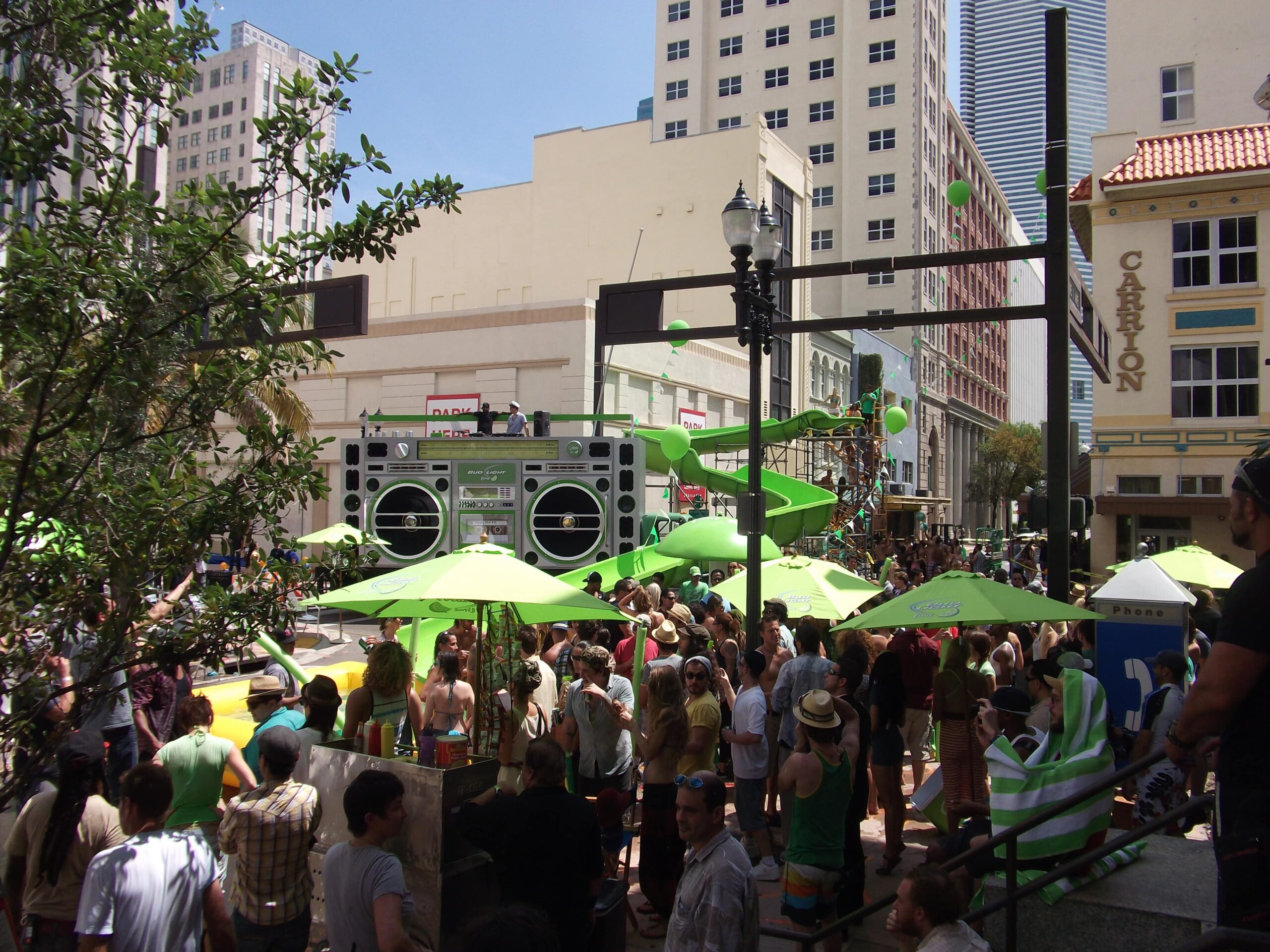 Bud Light Boombox – Propmaster – Miami